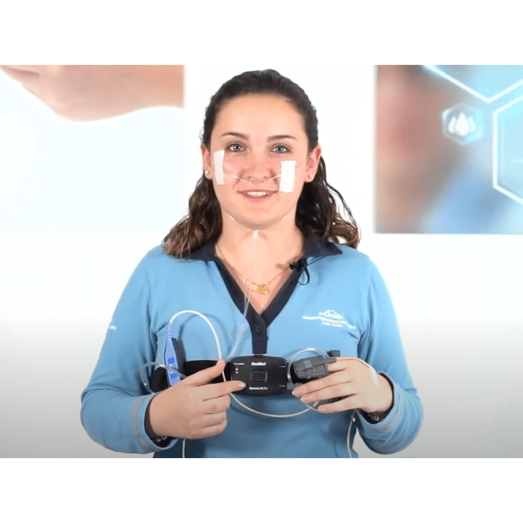 Estudio de Sueño, poligrafia respiratoria en casa